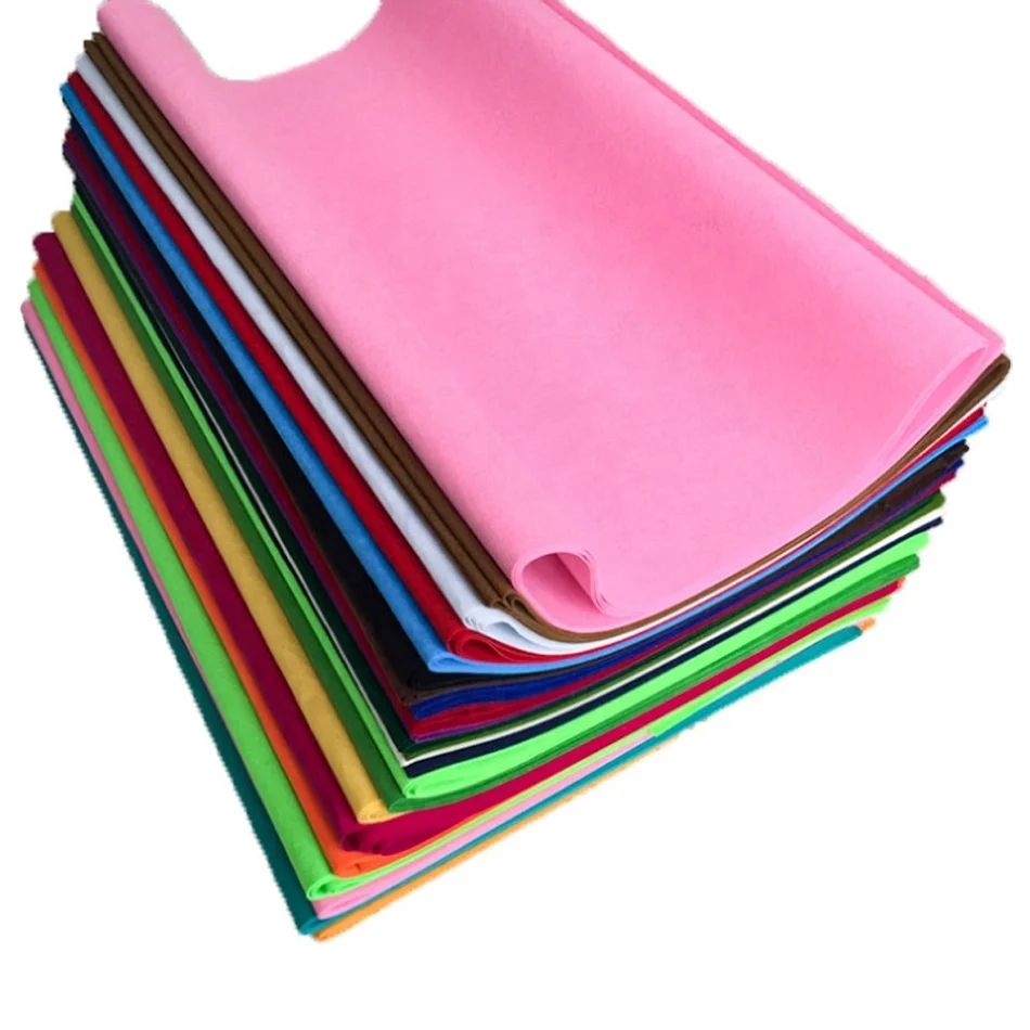 Polyester Felt Produce Color Felt Kids Felt Paper In Vietnam Mesh ...
