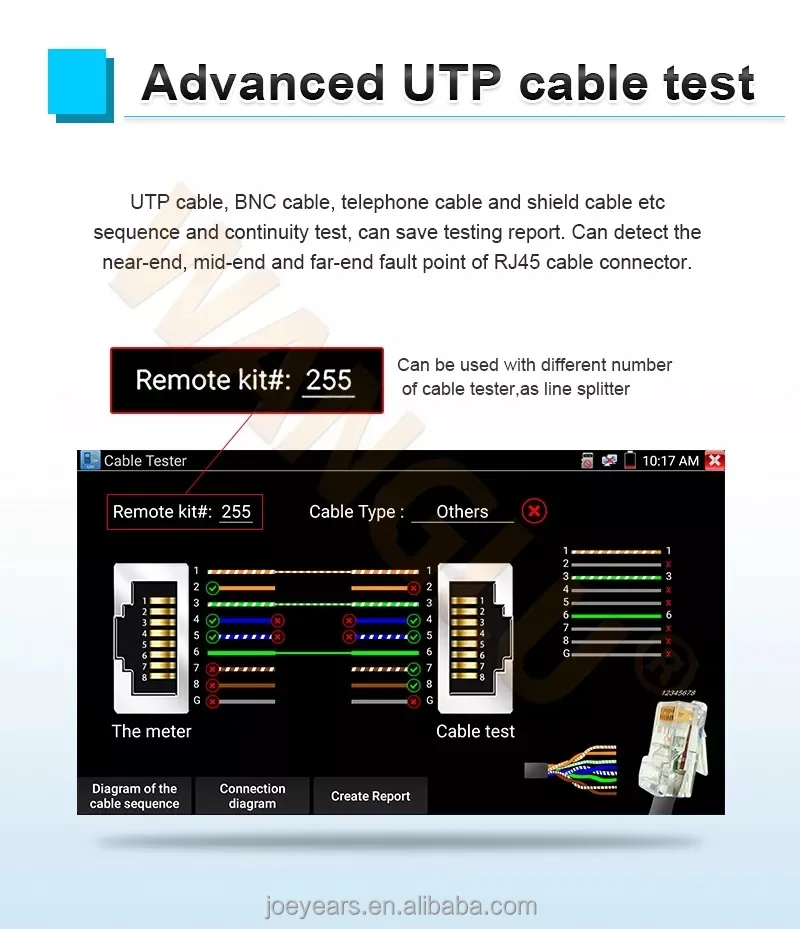 IPC-5100 Plus CCTV Tester - Versatile 5-in-1 Android System