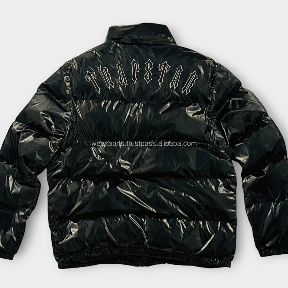 Trapstar Decoded Hooded Puffer Jacket Irongate Detachable Hood Puffer ...