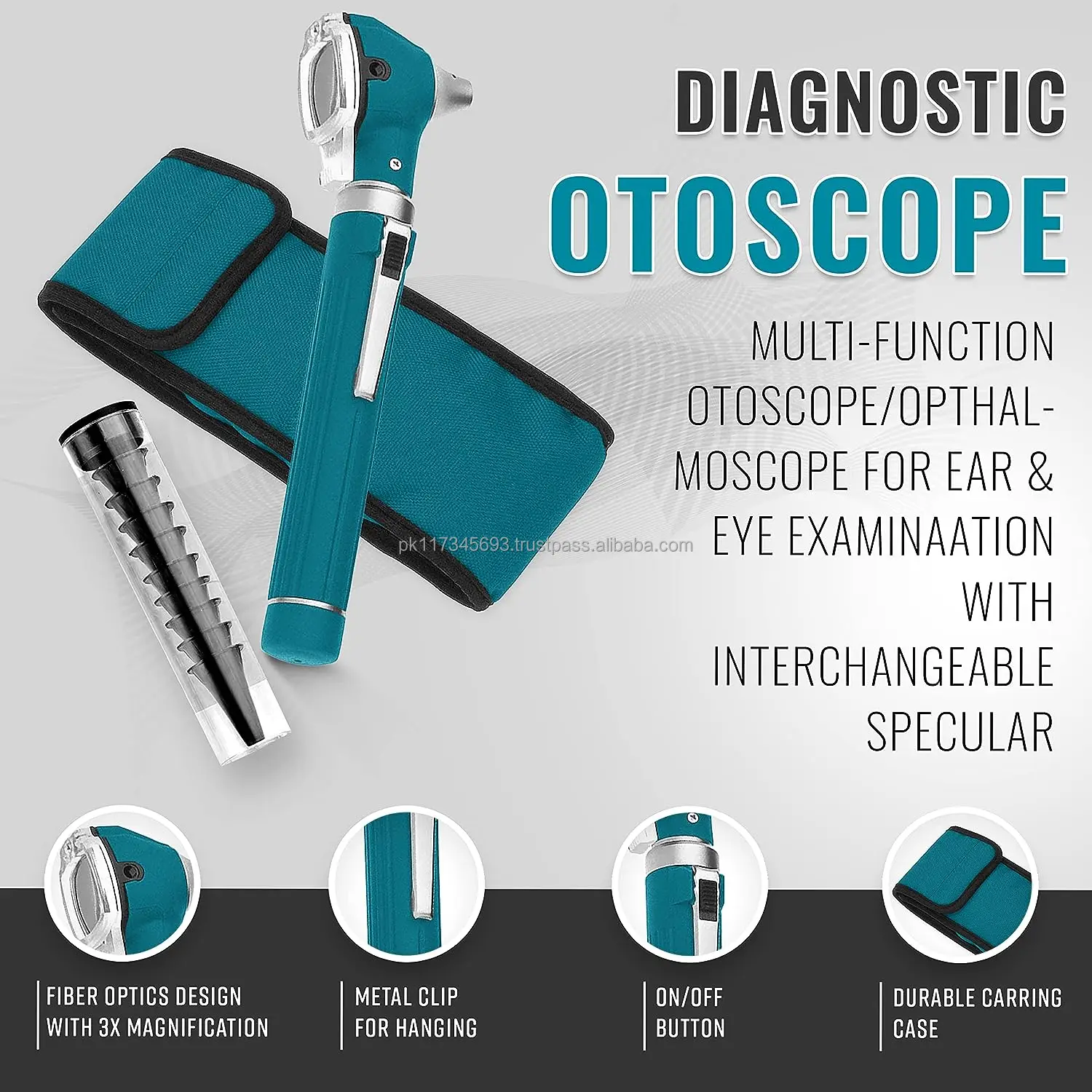ENT Fiber Optic Mini Otoscope - Best Quality at Cheap Price