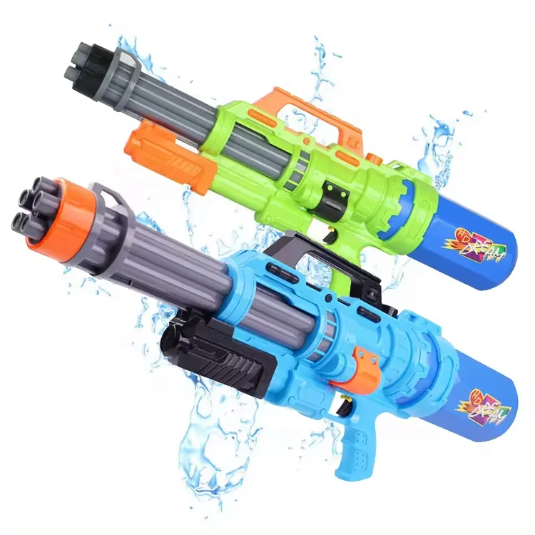 Toyhome Long Range High Capacity Water Gun Toy Water Shooting Gatling ...