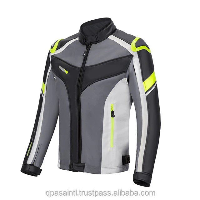 Your Logo Printed Motorcycle Jacket Men Windproof Motor Biker Jacket ...