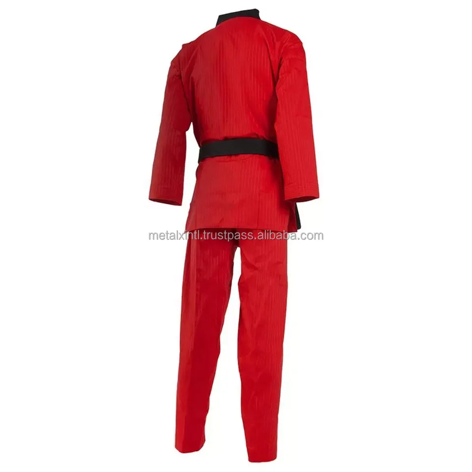 Taekwondo Three Colors Uniform (black,Red,Blue) Mma Martial Arts Karate ...