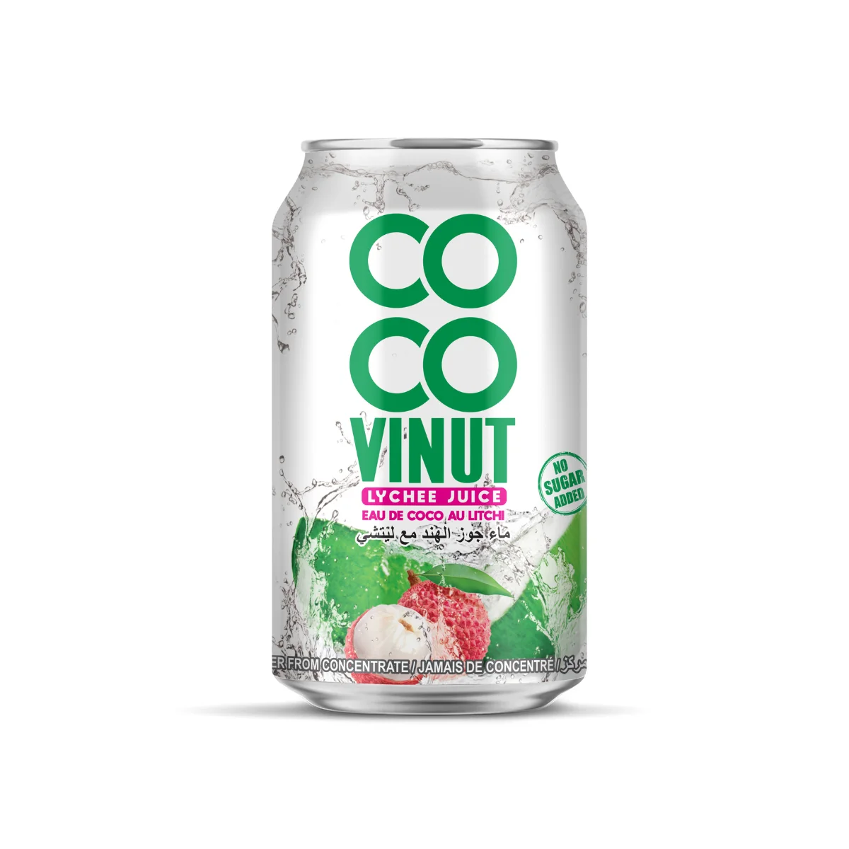 330ml Coco Vinut 100% Coconut Water with Lychee Juice Wholesale ...