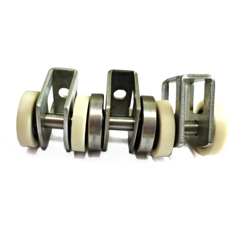 Qinkai unistrut wheel trolley stainless strut roller trolley strut ...