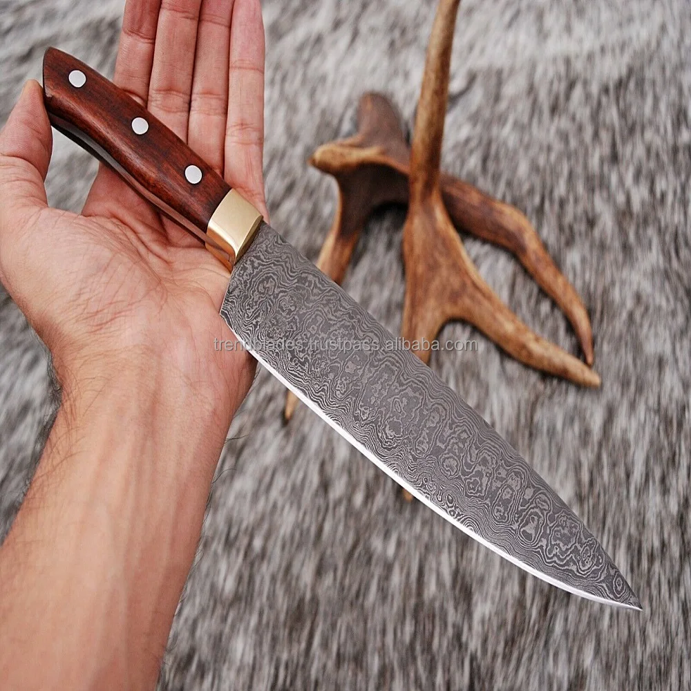 Premium Kitchen Chef Knife Bbq Cutting Food Knives Ultra Sharp Damascus ...