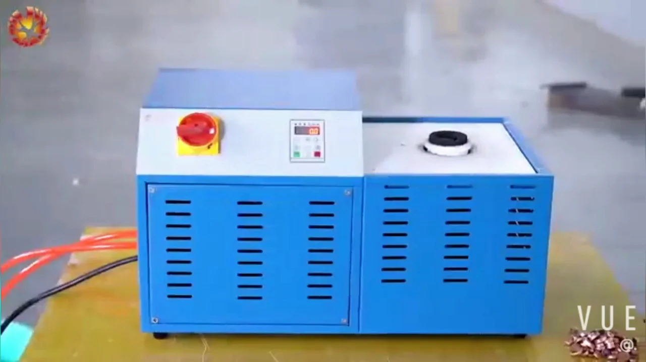 1oz Gold Bar Melting Machine Digital Melting Furnace 22k 24k Gold ...