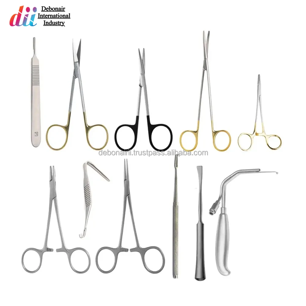 Basic Plastic Surgery Instruments Set,Stainless Steel Basic Pediatric ...