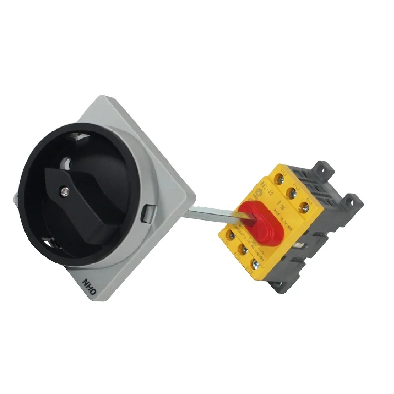 Nds-403g5d-b Isolator 3 Pole Red Handle Din-rail Mounting - Buy ...