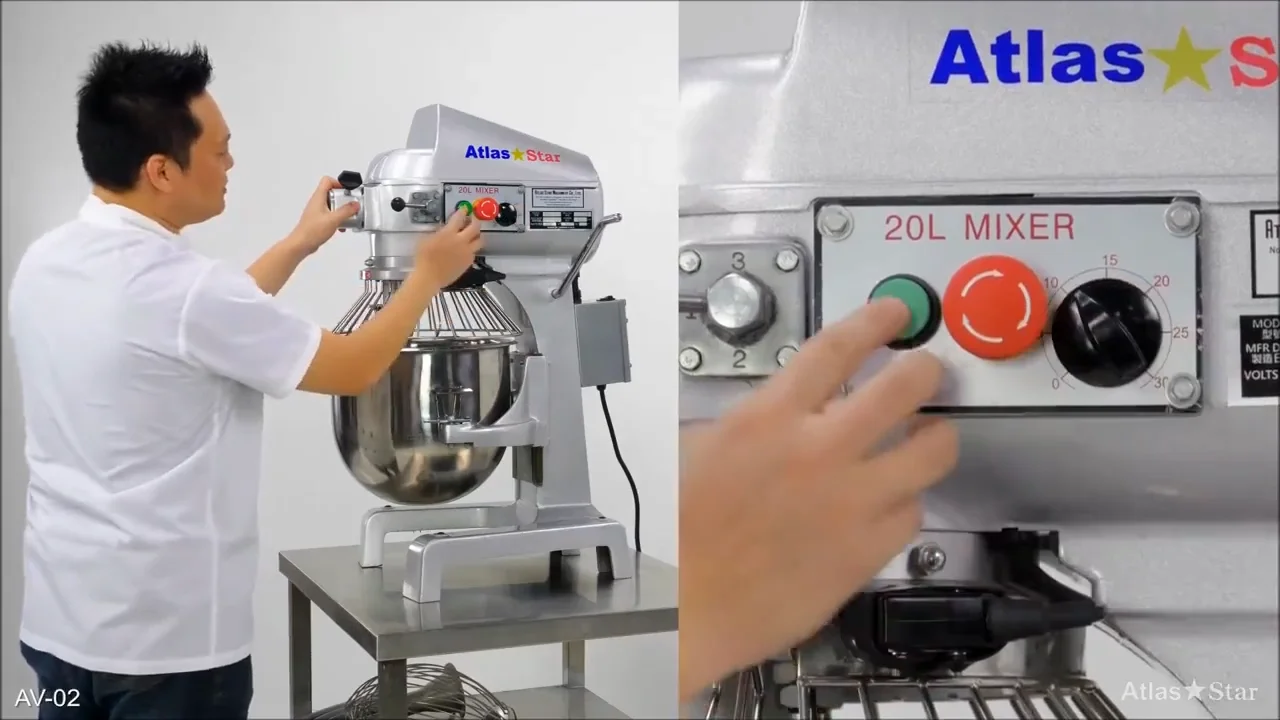 Mesin Pencampur Adonan Planet 3 Kecepatan,Mixer Kue 10 Liter Meja,Mesin ...