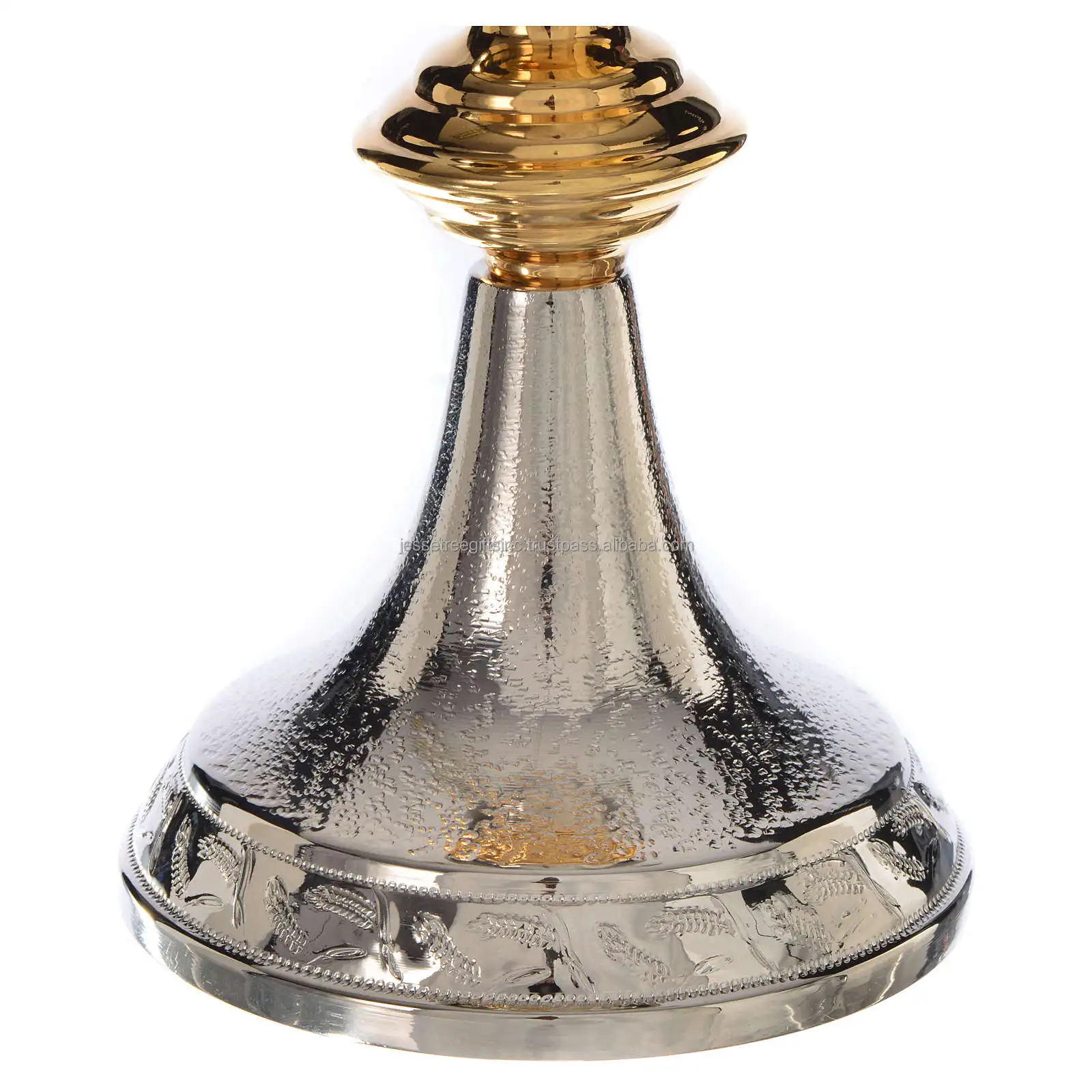 Modern Style Brass Church Chalice With Ciborium Nickel Plating ...