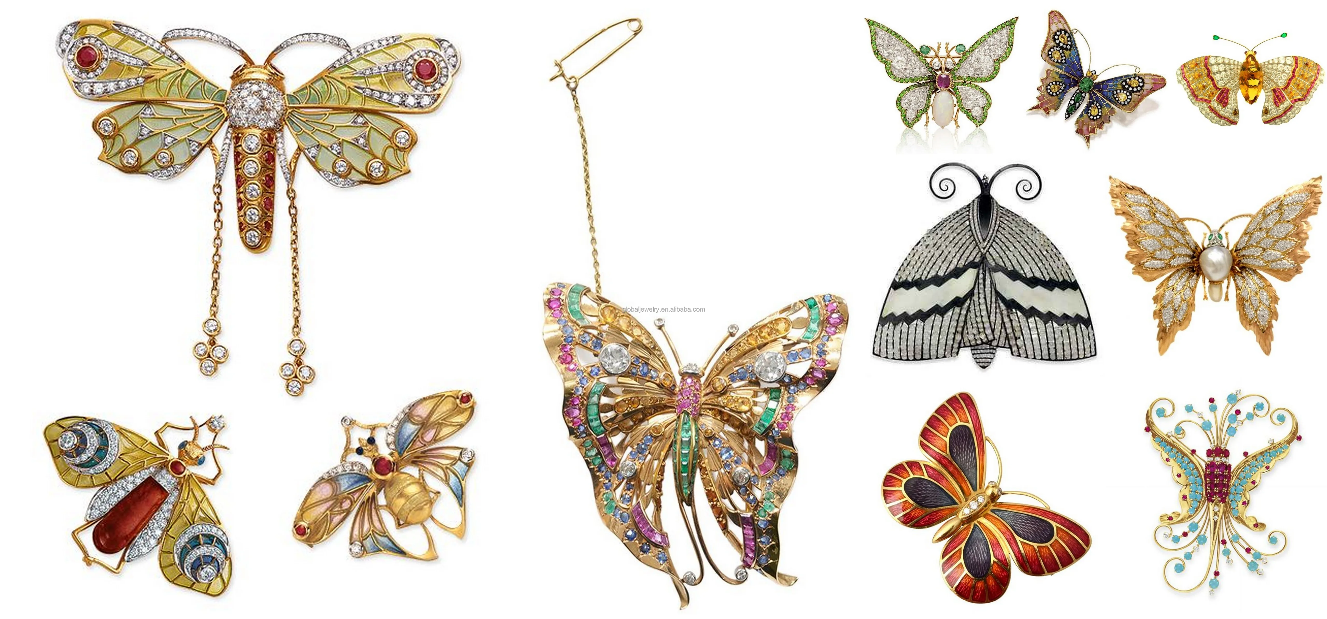 Flower Brooches Women Enamel Flower Brooch Pin - Doyen Design