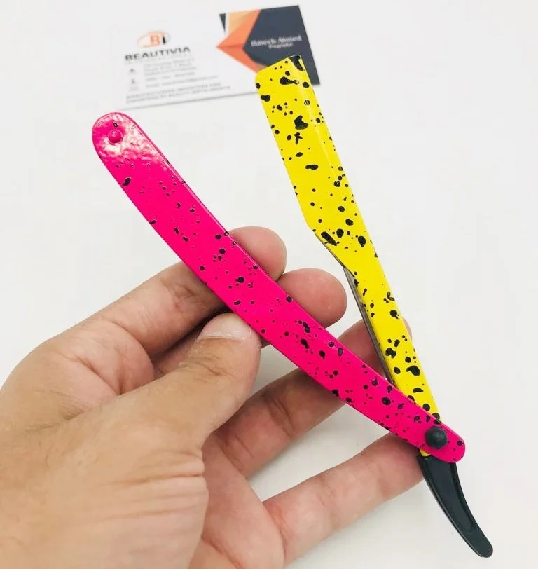 Custom Paper Coated Stainless Steel Custom Logo Replaceable Blade ...