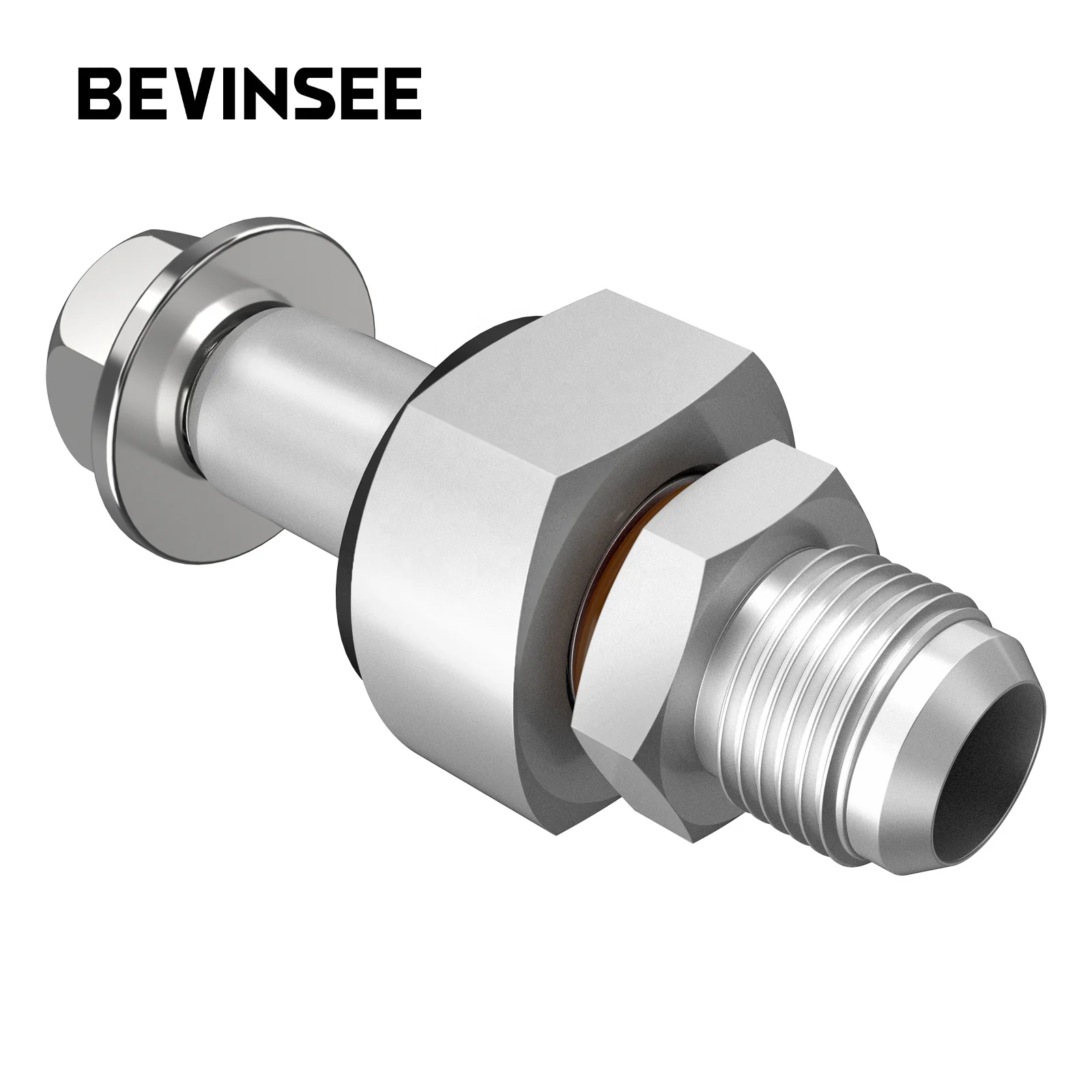 Bevinsee Aluminum Anodization Fuel Tank Return Line Bung Kit For ...