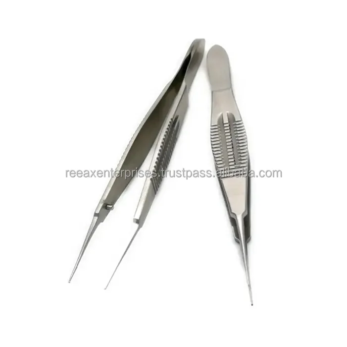 Double-Eyelid Ligature Forceps Manual Steel Surgical Tweezers ...