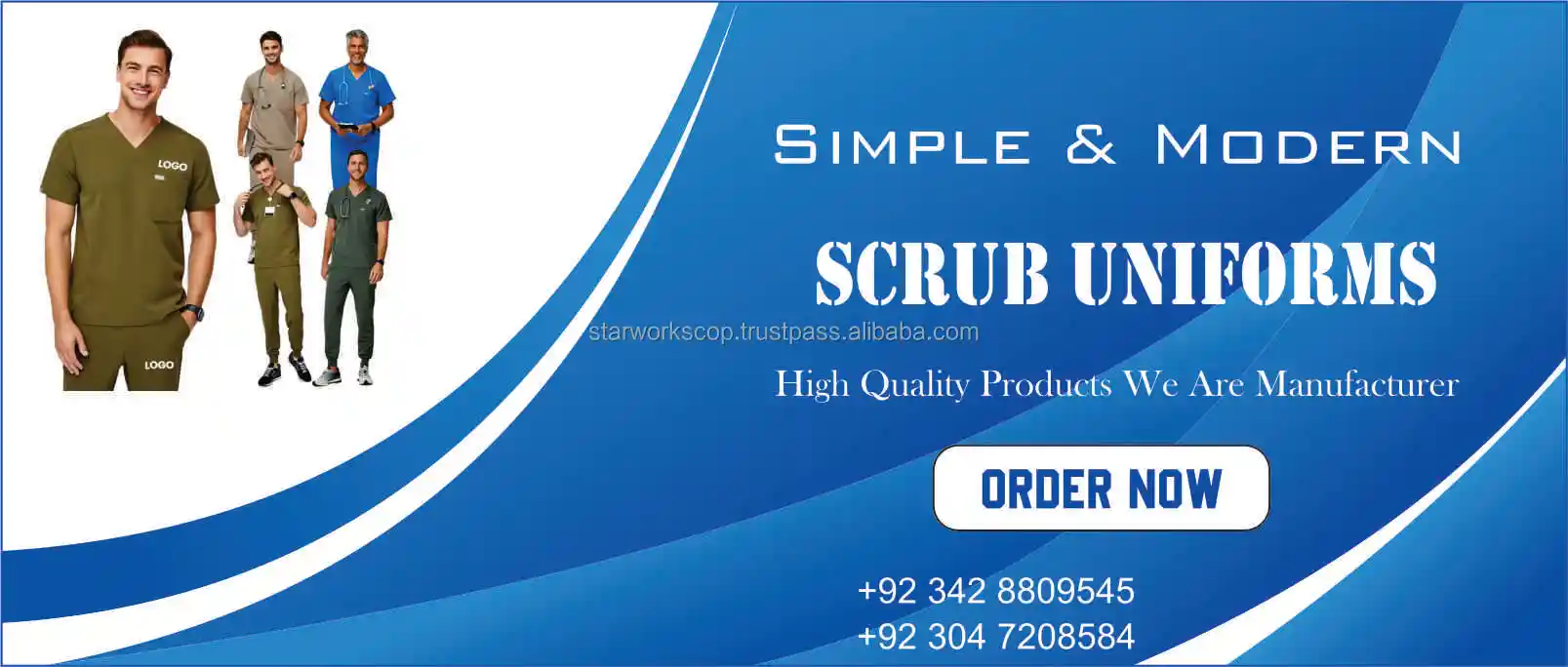 OEM New Medical Scrubs Hospital Uniforms Doctors Men Cotton Unisex ...