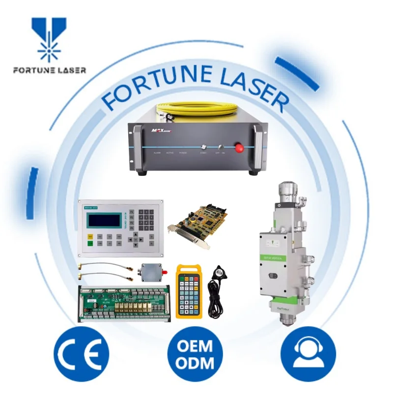 Laser Cutting Machine Parts Complete Set MAX 3000W 6000W Fiber Laser ...