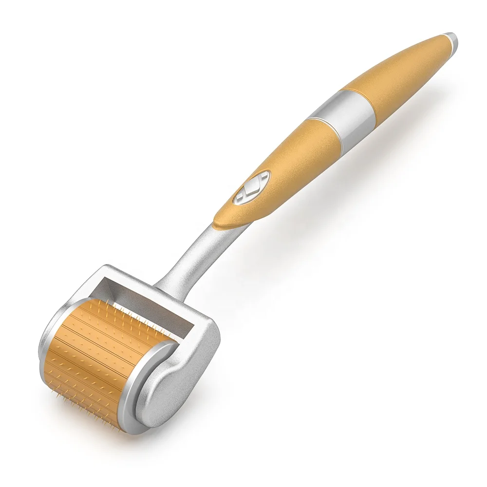 Hot Selling Microneedling GTS Roller 192 Derma Roller Golden Titanium ...