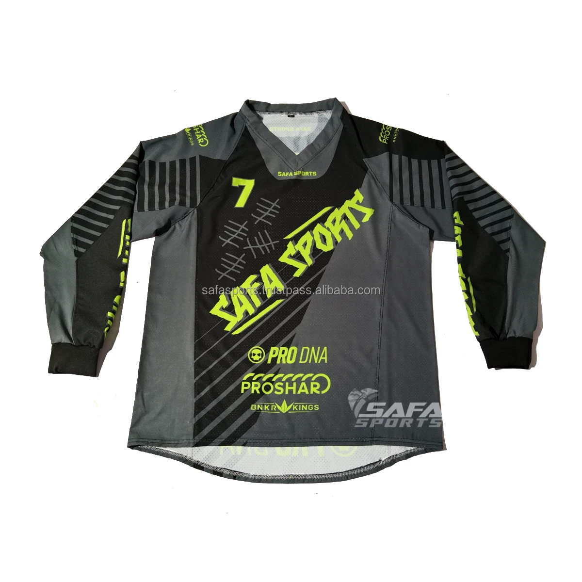 Top Grade Customized Fully Sublimation Paintball Jersey