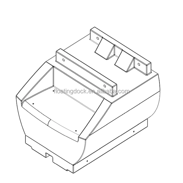 Durable Pontoon Blocks - UV Protected Plastic Floats