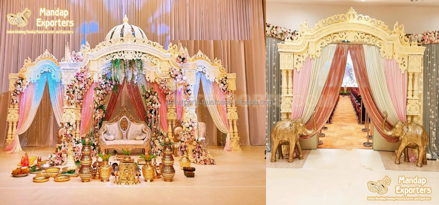 Marvelous South Indian Wedding Mandap Decoration Ideas