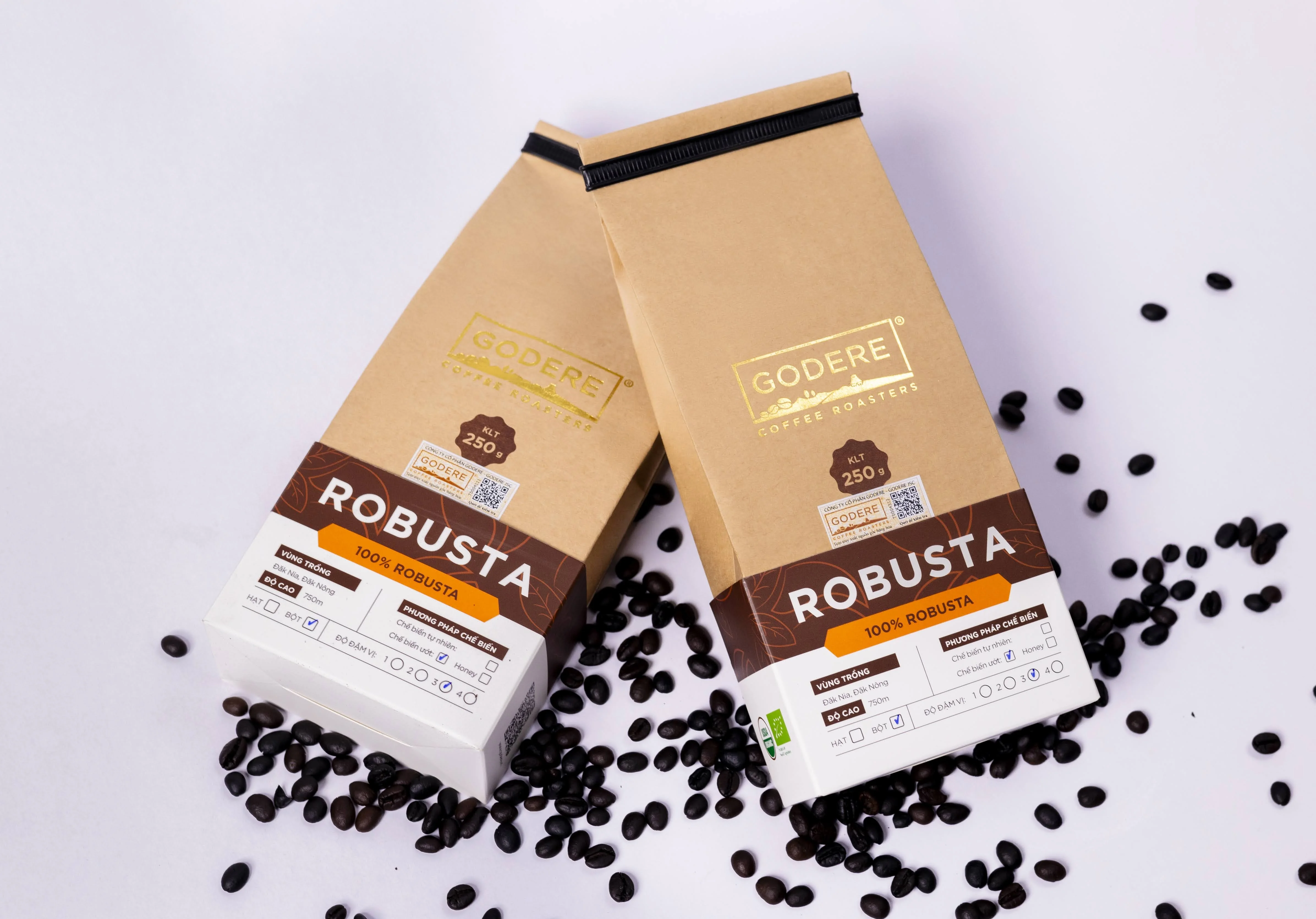 High Quality Organic Robusta Coffee Flavor Whole Bean Coffee 100% ...