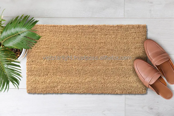 Natural Coconut Coir Mats - Durable, Anti-Slip & Washable