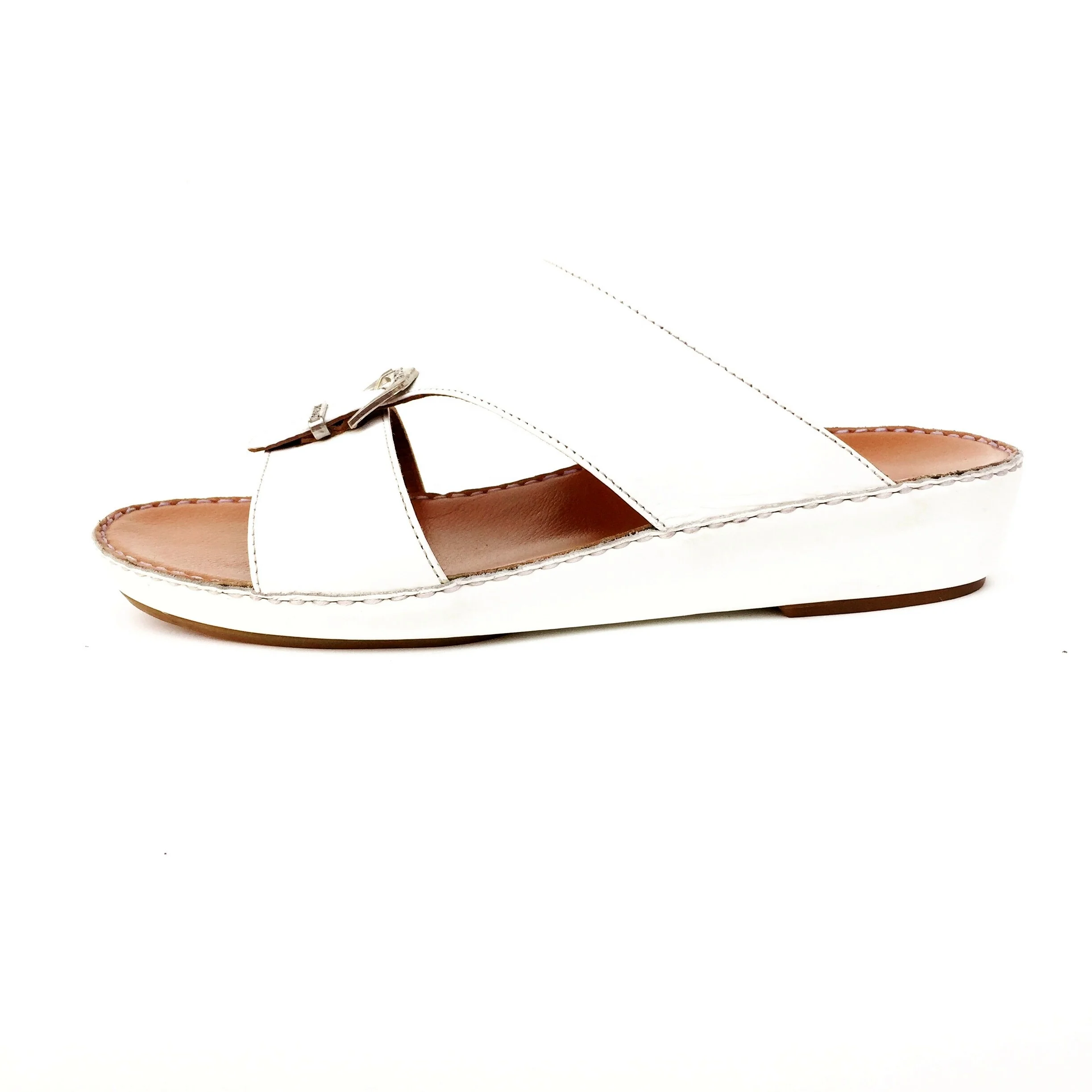 Men Leather Arabic Slippers Handmade Sandals Shoes - Buy Men Arabic ...