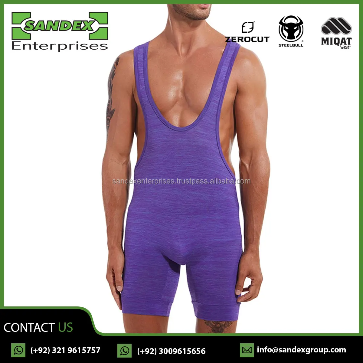 Blue Color Wrestling Singlet Youth Wrestling Singlet With Wrestling ...