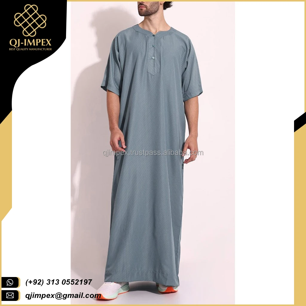 Wholesale Customized Odm Traditional Islamic Thobe Top Selling Premium ...