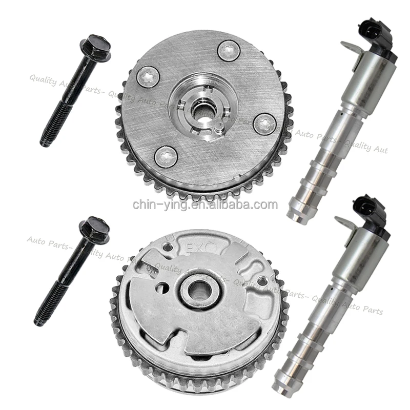 Set Actuator Solenoid Camshaft Sprocket Fit Cadillac Cts Ats Srx Sts ...
