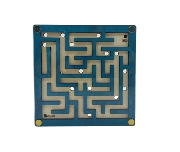 Wooden Double Side Maze Ball Game Brain Teasers Game Iq Test Puzzles ...