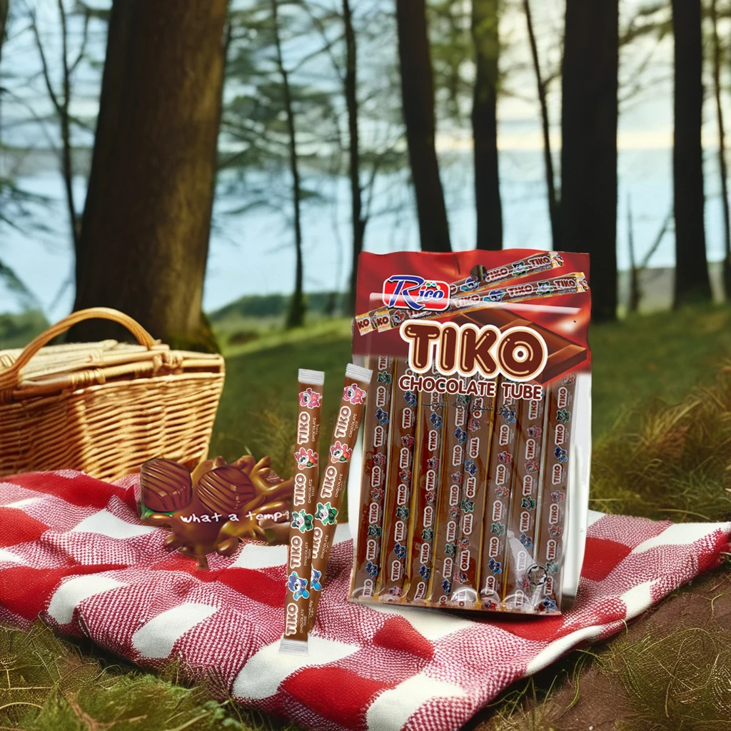 Malaysia-manufactured Chocolate Tube Solid Black Compound Chocolate ...