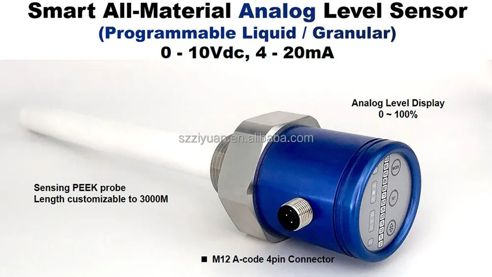 Capacitive Liquid Level Sensor With High Temperature Tolerance