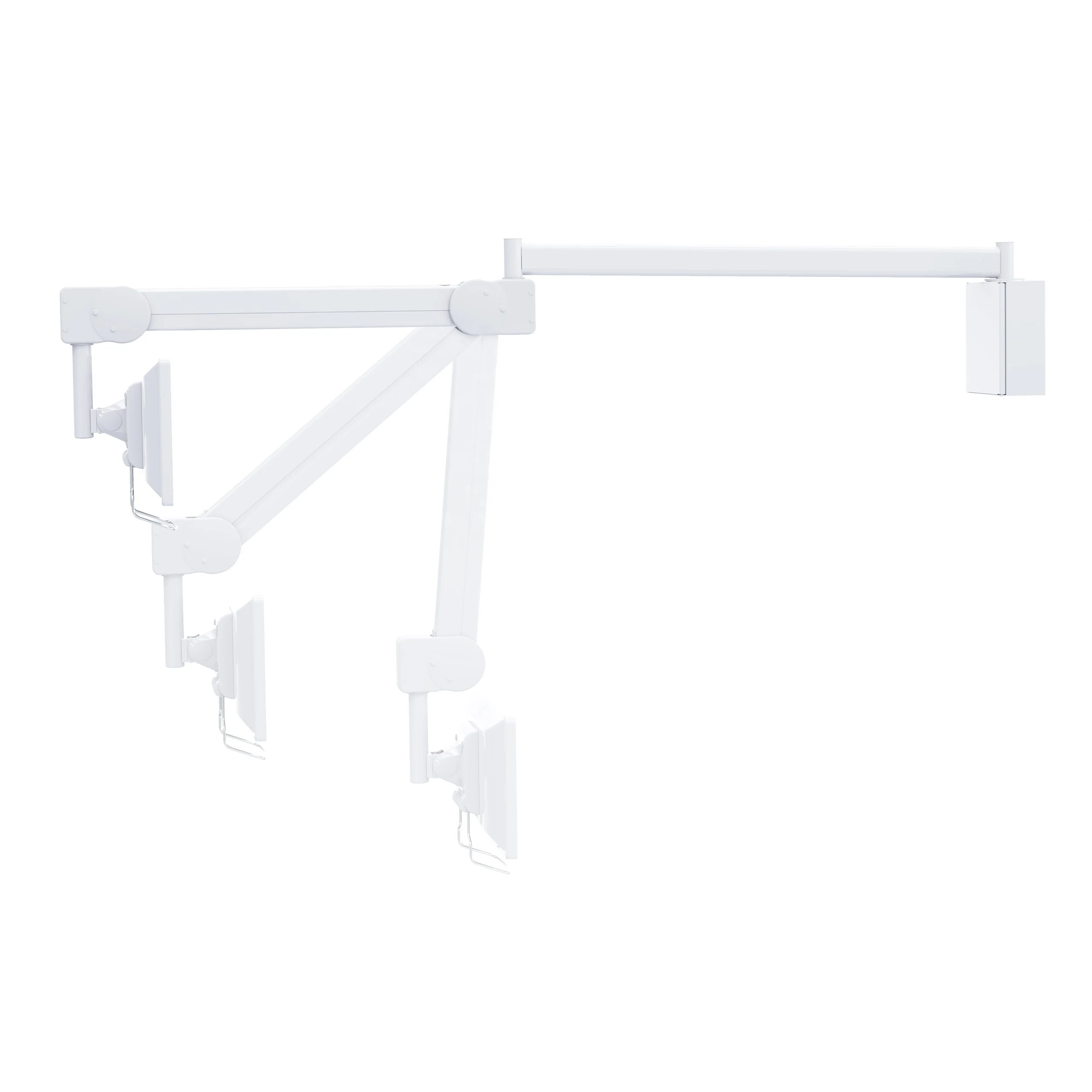 Hospital TV Arm - Medical LCD Monitor Arm with Wall Mount