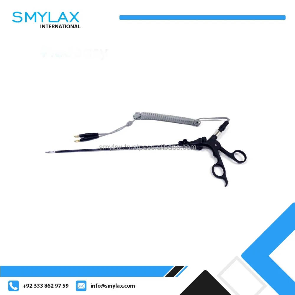 Laparoscopic Bipolar Forceps With Cable Laparoscopy Reusable Bipolar Coagulation Forceps Buy