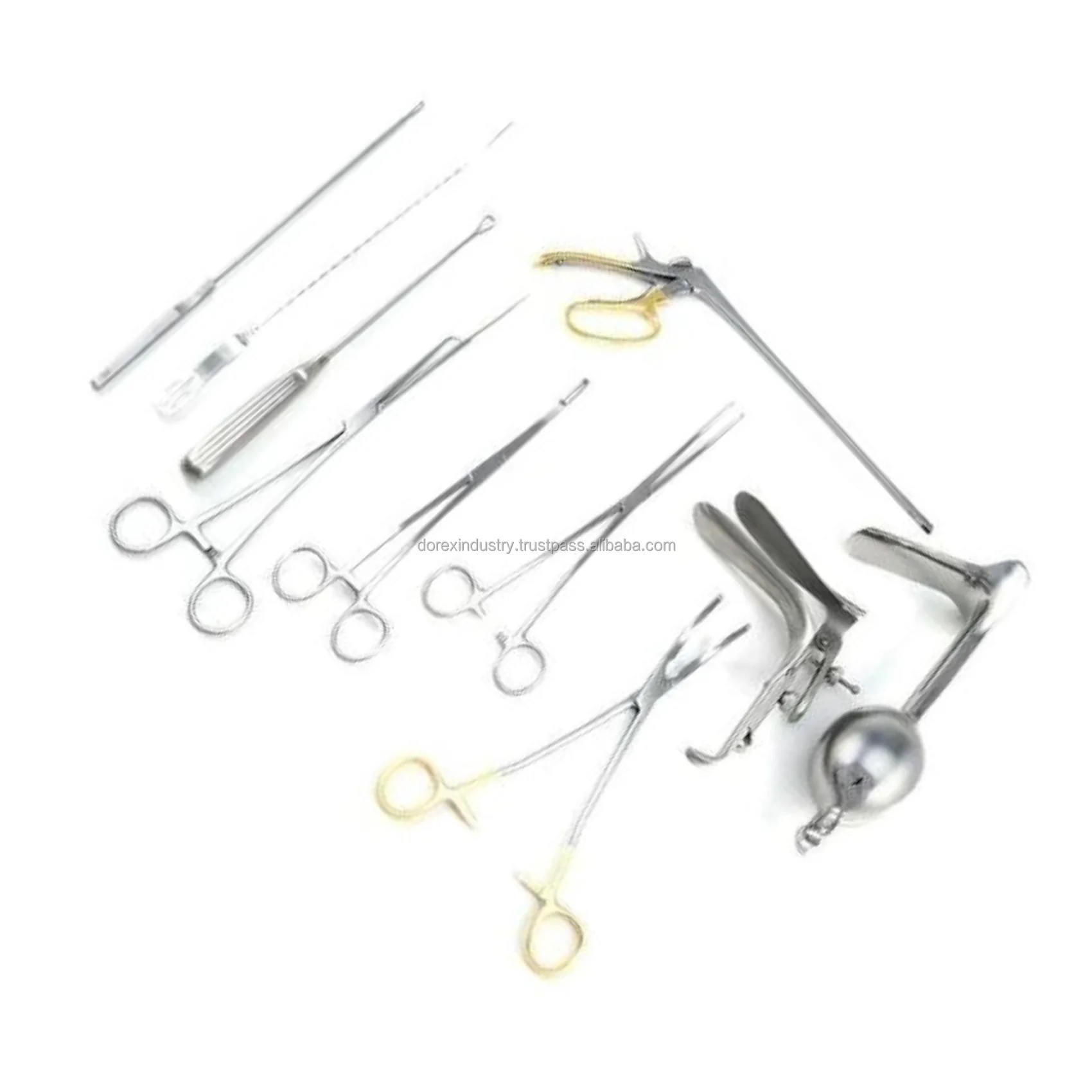 Set Instrumen Bedah Ginekologi Kualitas Terbaik Instrumen Baja Tahan ...