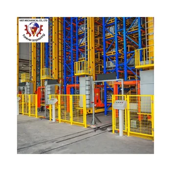 Asrs Vertical Lift Module Racking System Vertical Storage Solution With ...