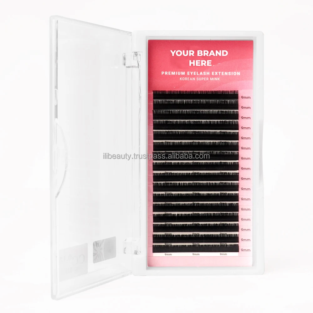 Individual Fast Fanning Eyelash Extensions With Low Moq Lash Trays With ...