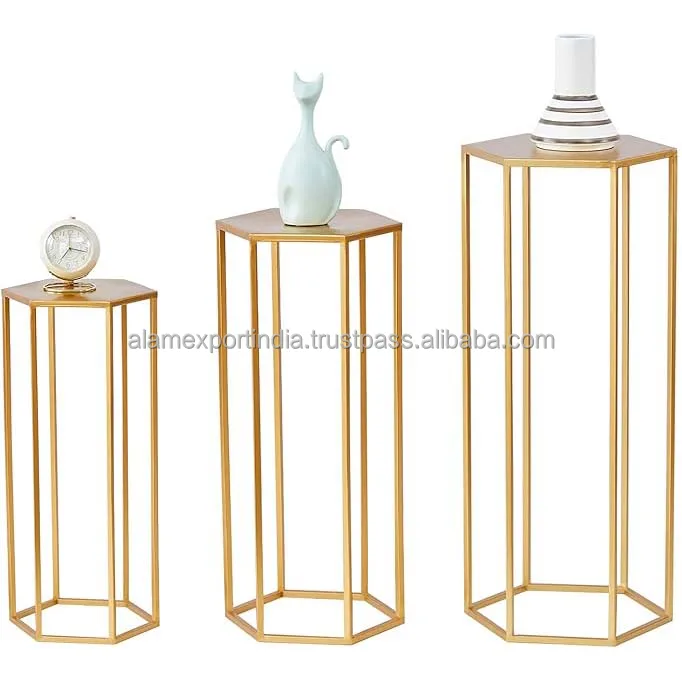 Vintage New Arrival Metal Plant Stand Display Table High Rack Flower ...
