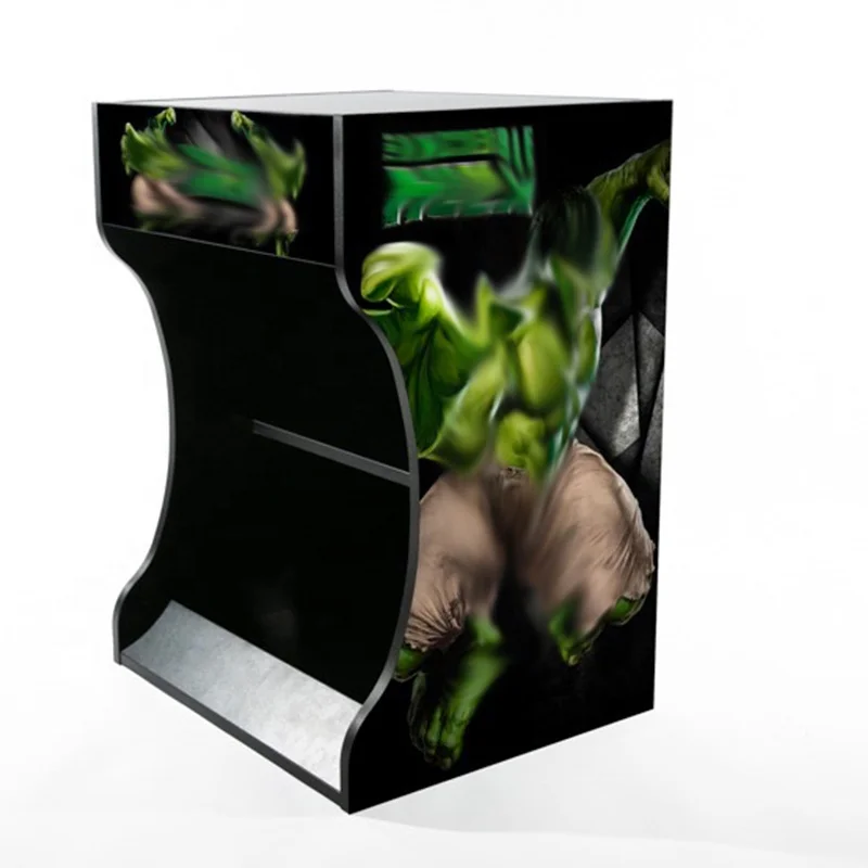 Hot Sale Display Standing Wood Bartop Arcade Games Stand Cabinet