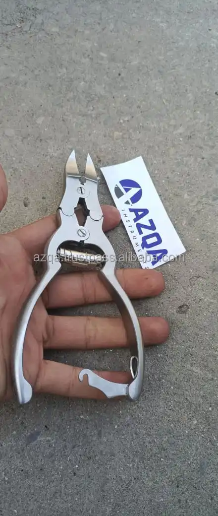 High Quality Toe Nail Cutter Sharp Strong Blade Spring Acton Stainless ...