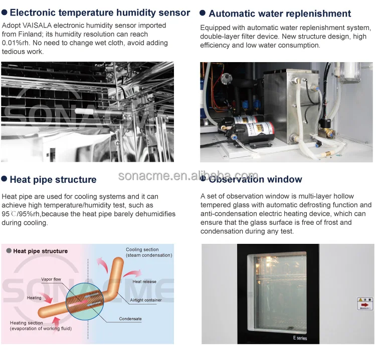 1000L LARGE Environmental Test Chamber Temperature Humidity Test ...