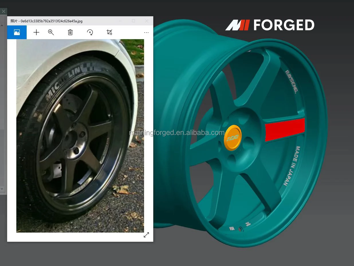 MN Deep Dish Chrome Wheels - Forged Rims for Tesla & BMW