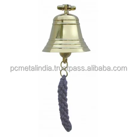Elephant Push Bell With Brass Polished Finish/beautifully Crafted Brass ...