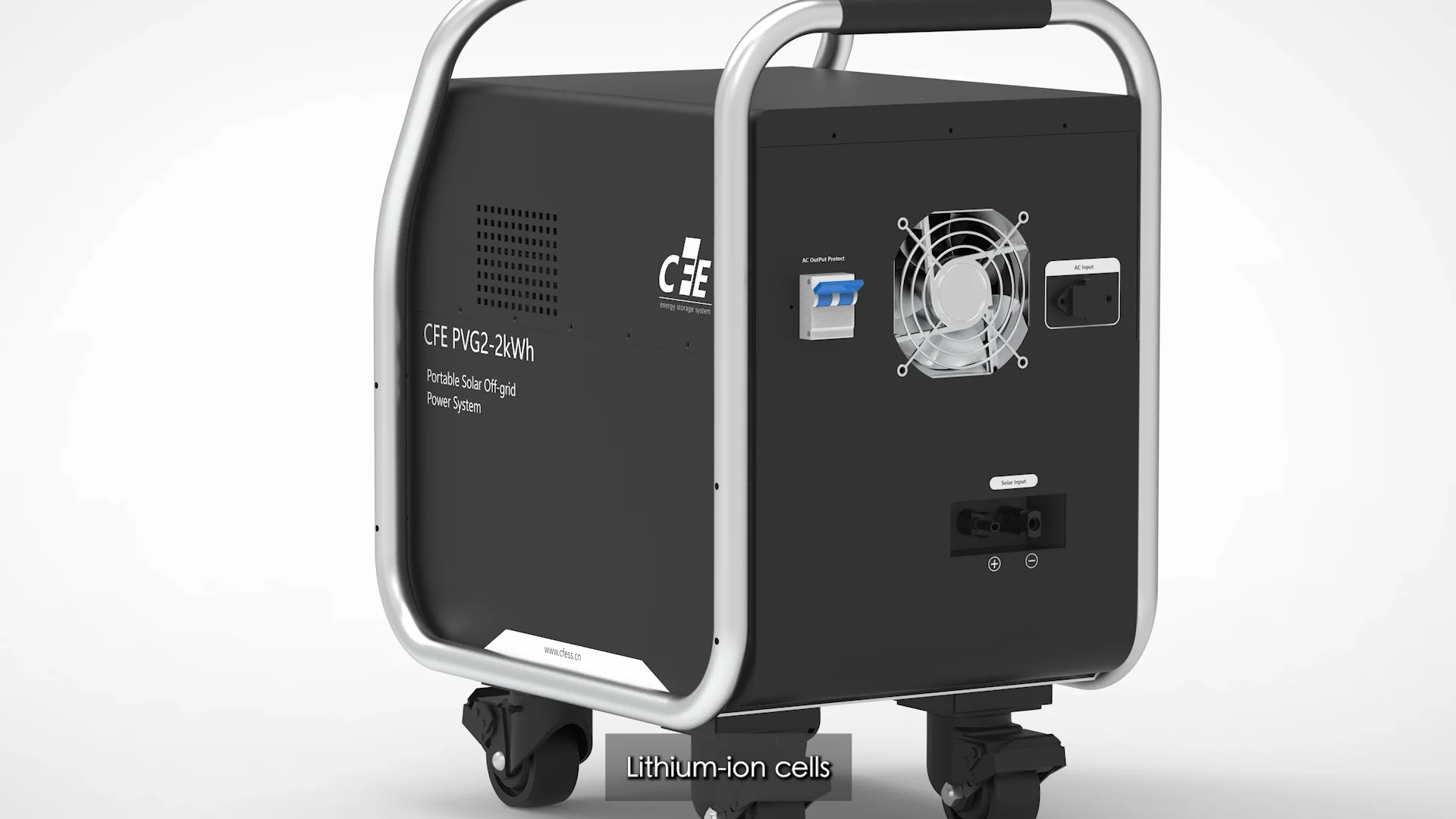 Solar System For House With Lithium Ion Battery All In One Inverter ...