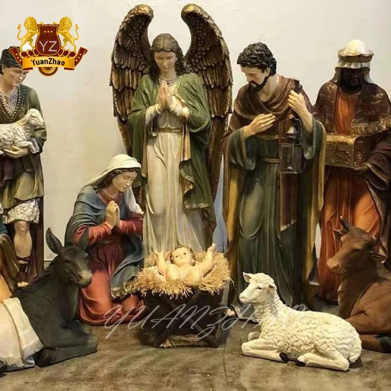 Life Size Custom Decor Christian Catholic Nativity Set