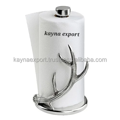 Handicraft Metal Casting Antler Design Tissue Holder New Modern Luxury ...