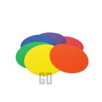 Colorful Circle Mat / Spots Marker / Thin Plastic Mat 15 Cm Diameter ...