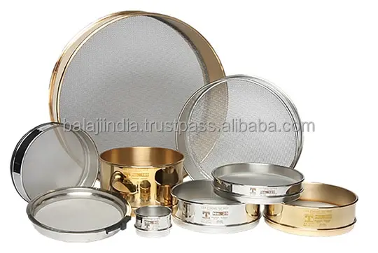Laboratory Testing Instrument Brass Frame Test Sieves for Testing ...